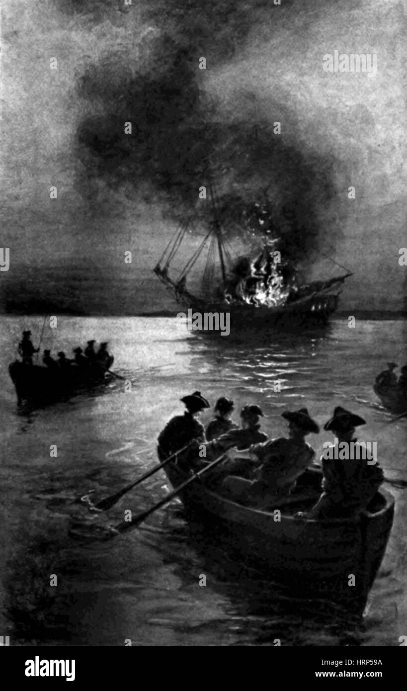 Hms gaspee hi-res stock photography and images - Alamy