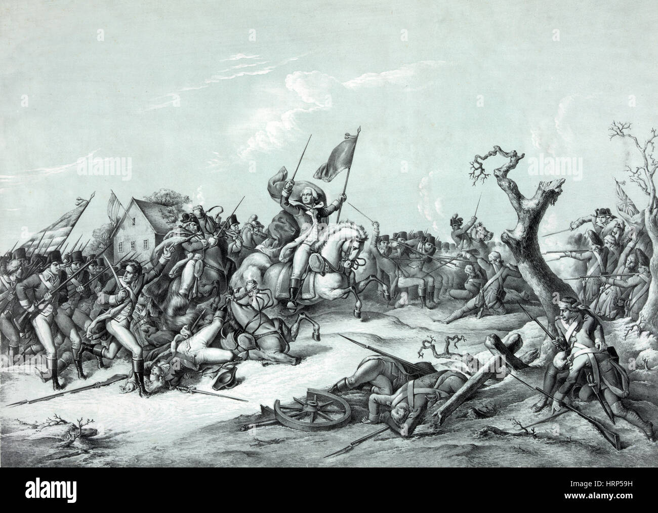 1777 battle hi-res stock photography and images - Alamy