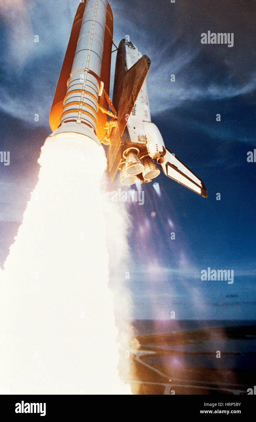 STS-51-F, Space Shuttle Challenger Launch, 1985 Stock Photo - Alamy