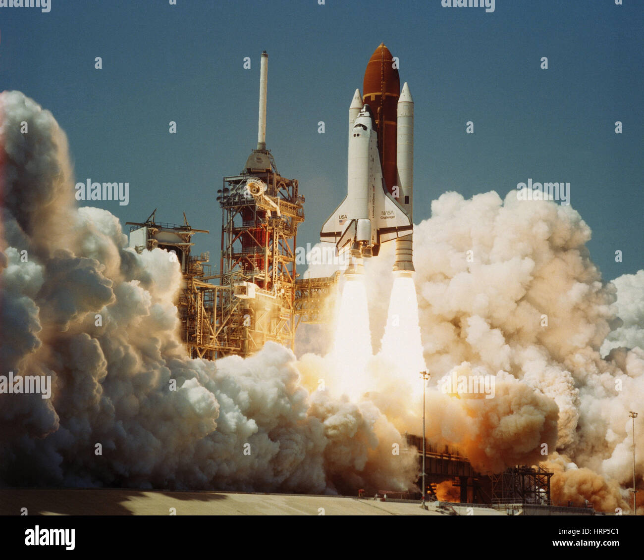 STS-6, Space Shuttle Challenger Launch, 1983 Stock Photo - Alamy