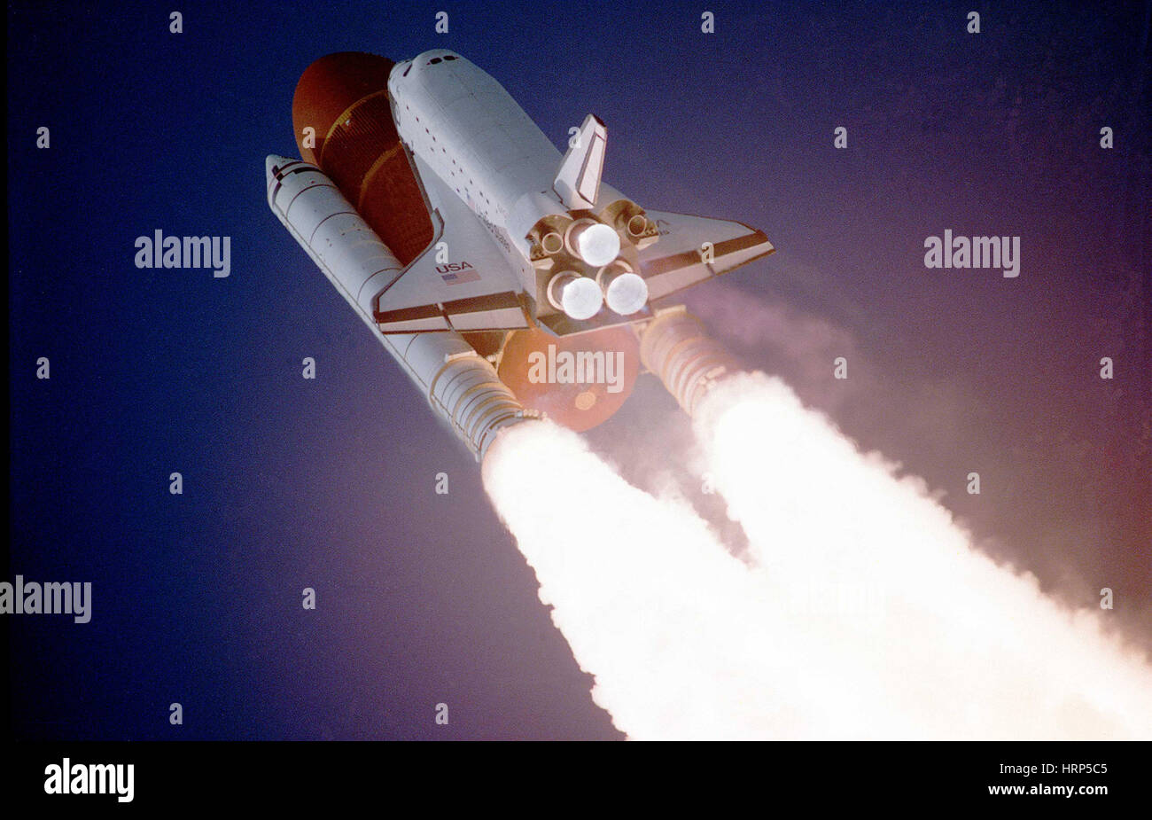 STS-27, Space Shuttle Atlantis Launch, 1988 Stock Photo - Alamy