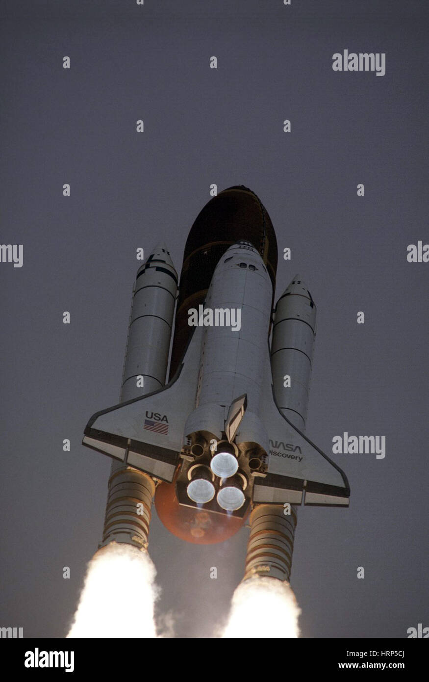 STS-31, Space Shuttle Discovery Launch, 1990 Stock Photo - Alamy