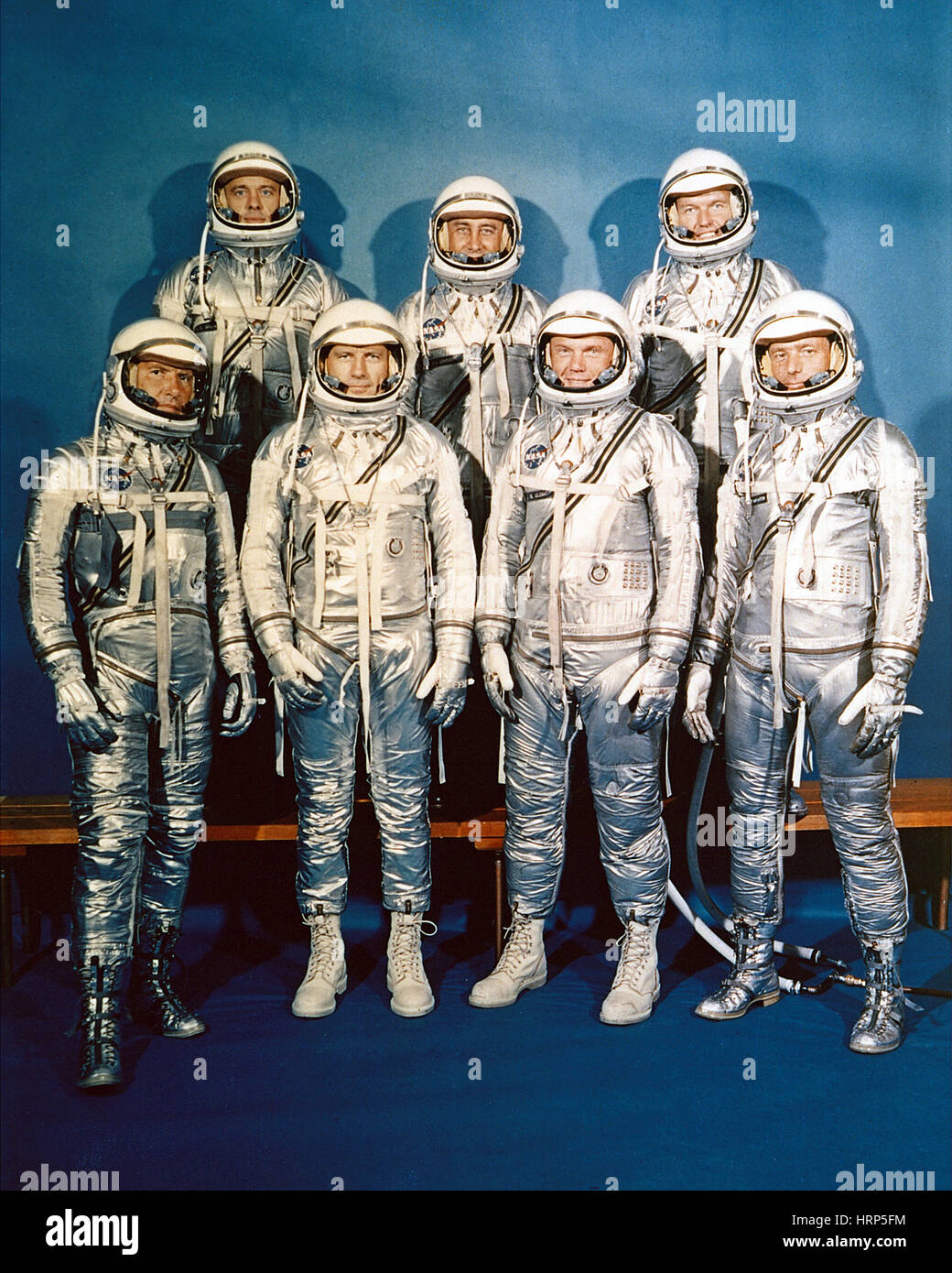Mercury astronauts hi-res stock photography and images - Alamy