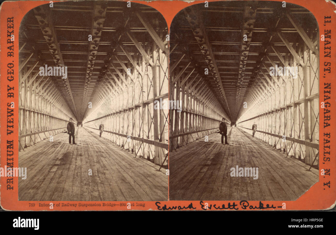 Niagara falls suspension bridge hi-res stock photography and images - Alamy