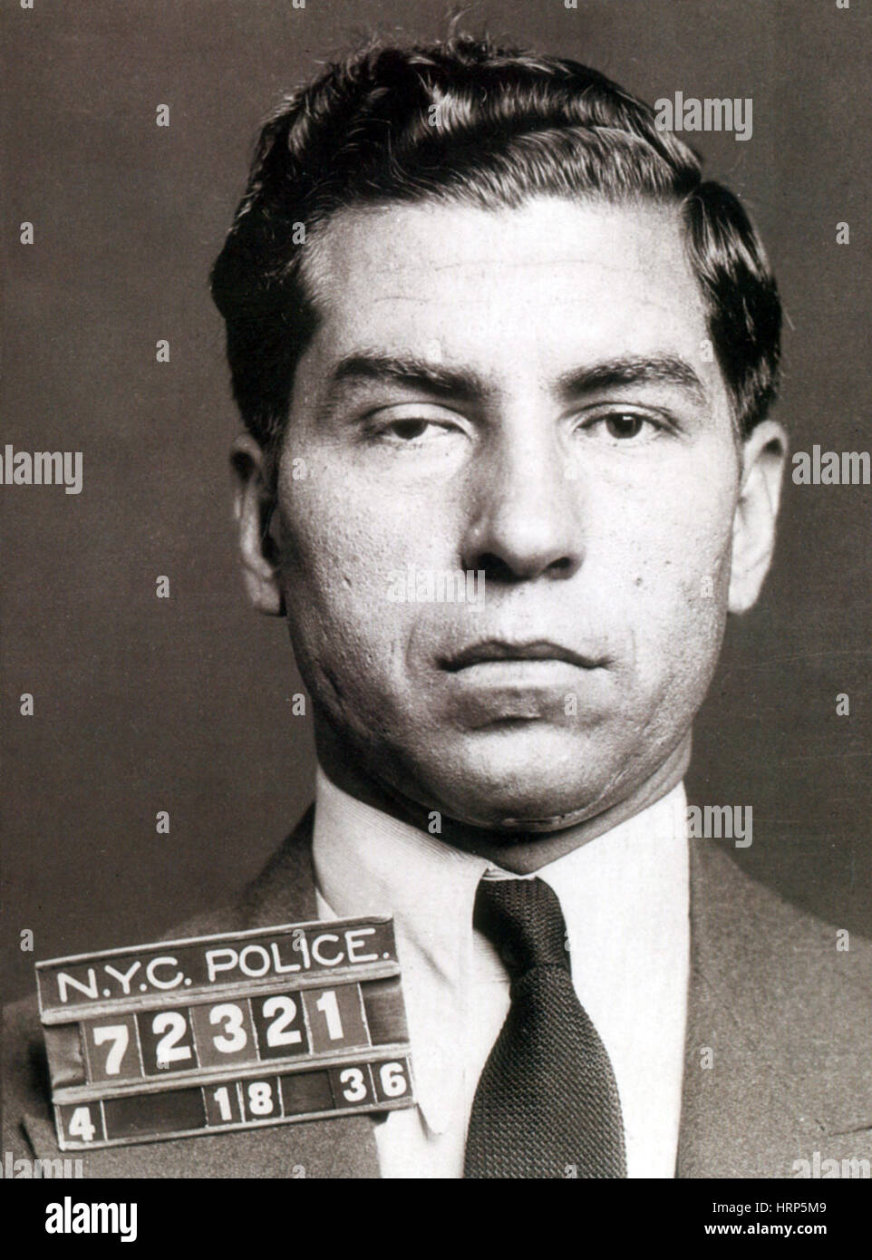 Lucky Luciano, American Mobster Stock Photo - Alamy