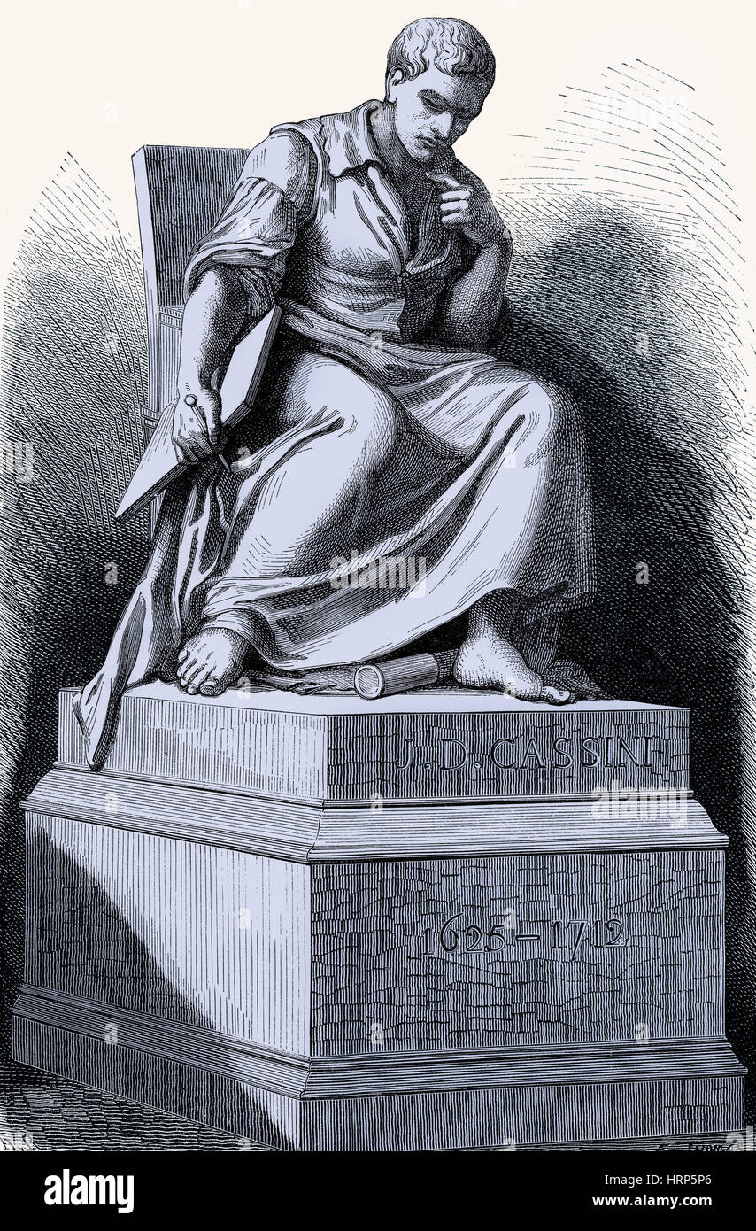 Giovanni Cassini, Italian-French Astronomer Stock Photo - Alamy