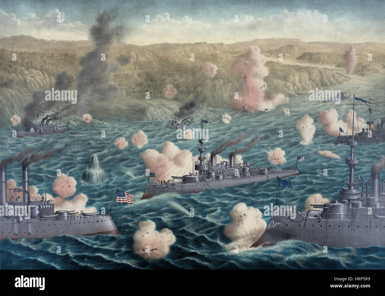 The battle of santiago de cuba hi-res stock photography and images - Alamy