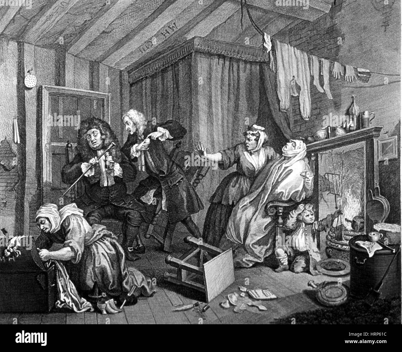 Dying of Syphilis, 1732 Stock Photo - Alamy