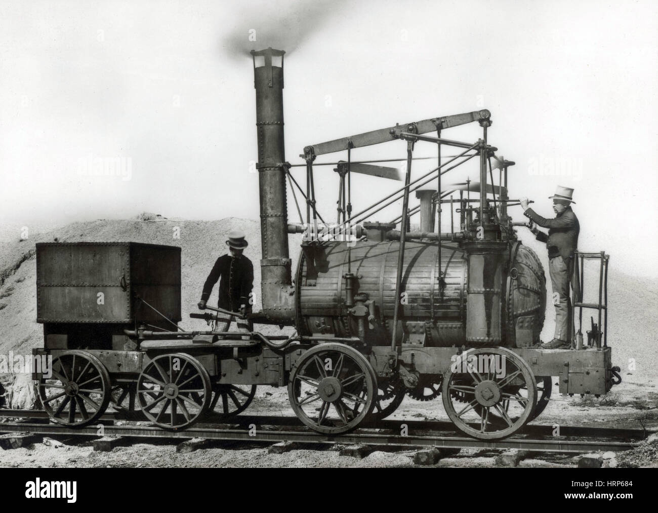 William Hedley, "Puffing Billy", 19th Century Stock Photo - Alamy