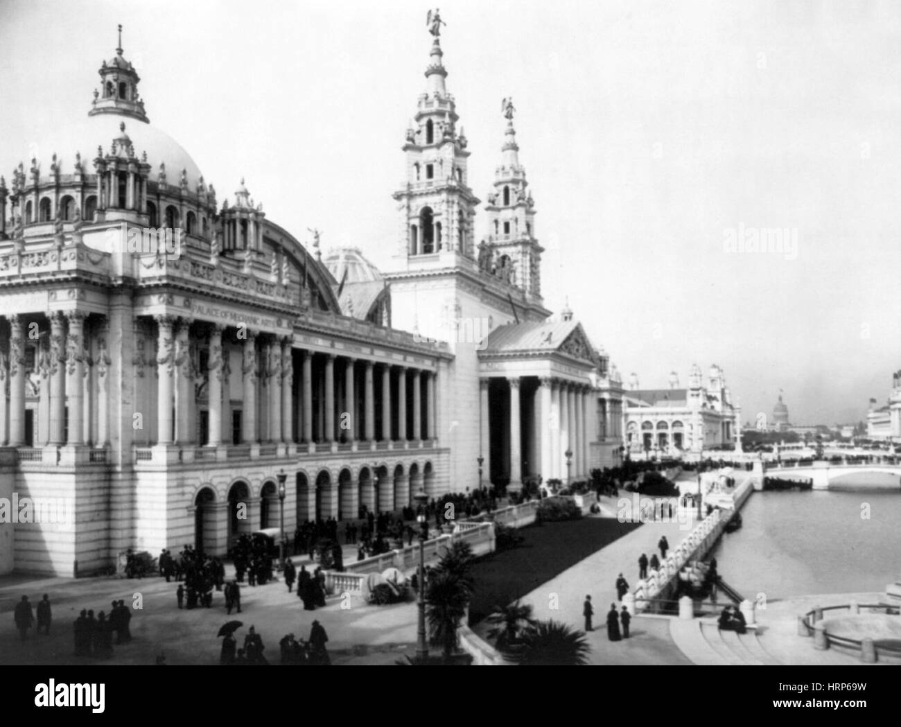 Worlds columbian exposition palace hi-res stock photography and images ...