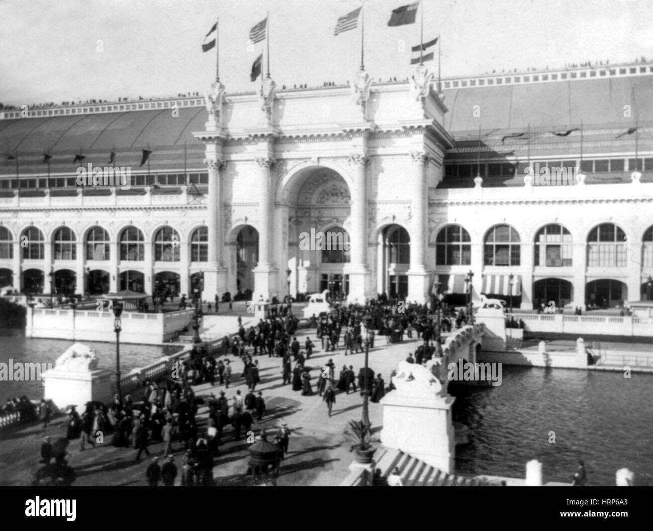 Columbian Expo, Manufacturers Building, 1893 Stock Photo - Alamy