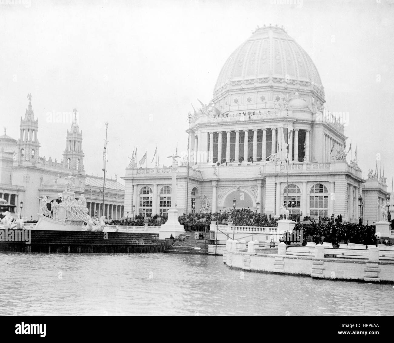Columbian Exposition, Opening Day, 1893 Stock Photo - Alamy