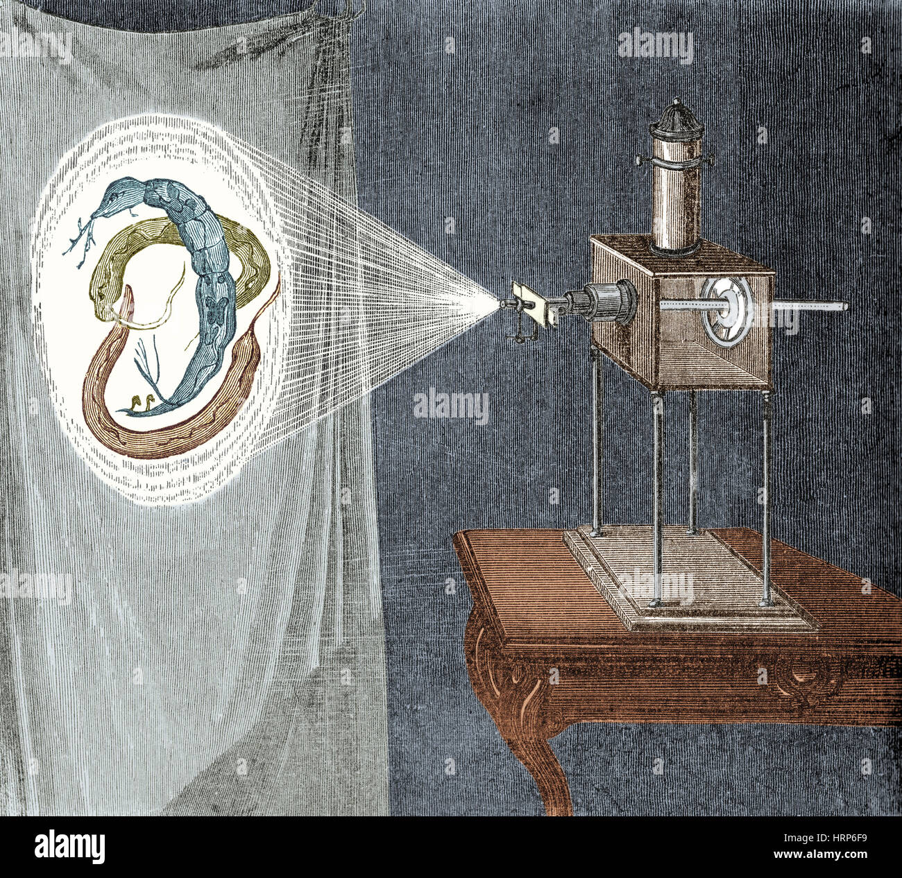 Solar Microscope, 18th Century Stock Photo - Alamy