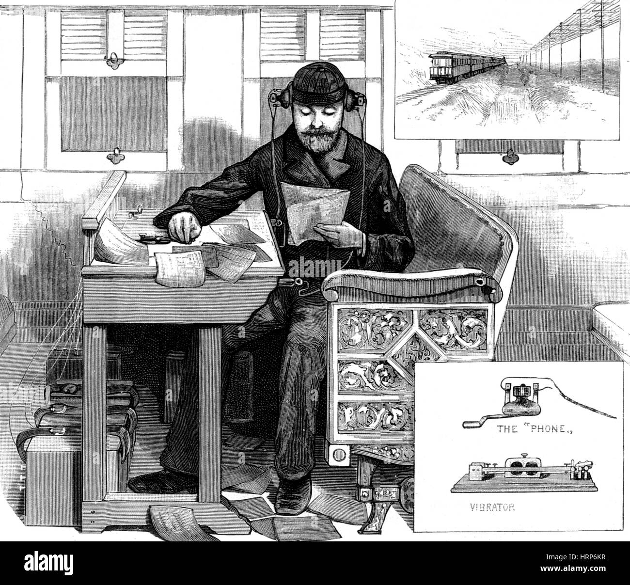 Telegraph Black and White Stock Photos & Images - Alamy