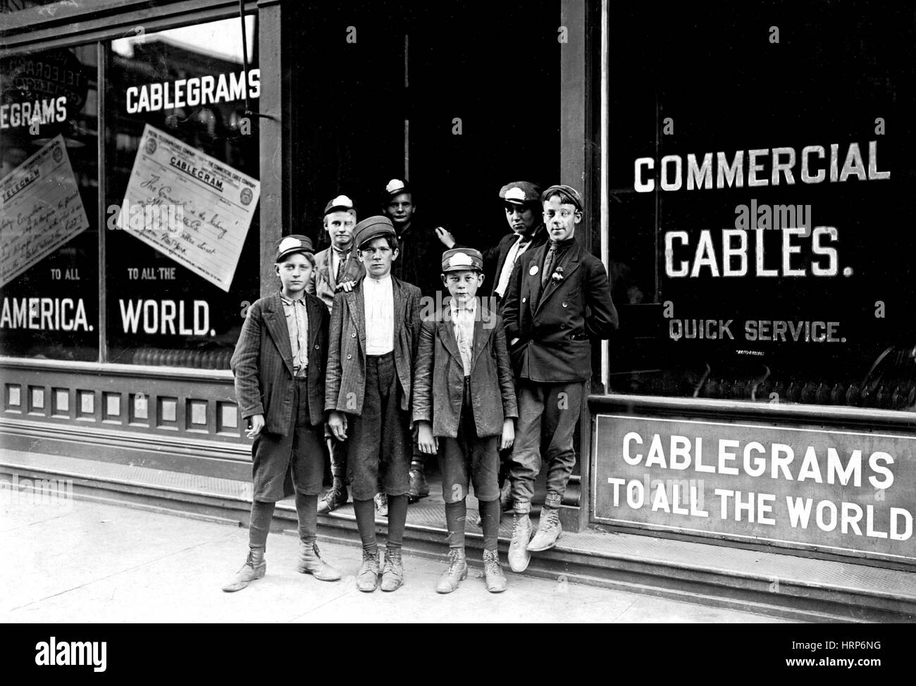 Telegram delivery boy hi-res stock photography and images - Alamy