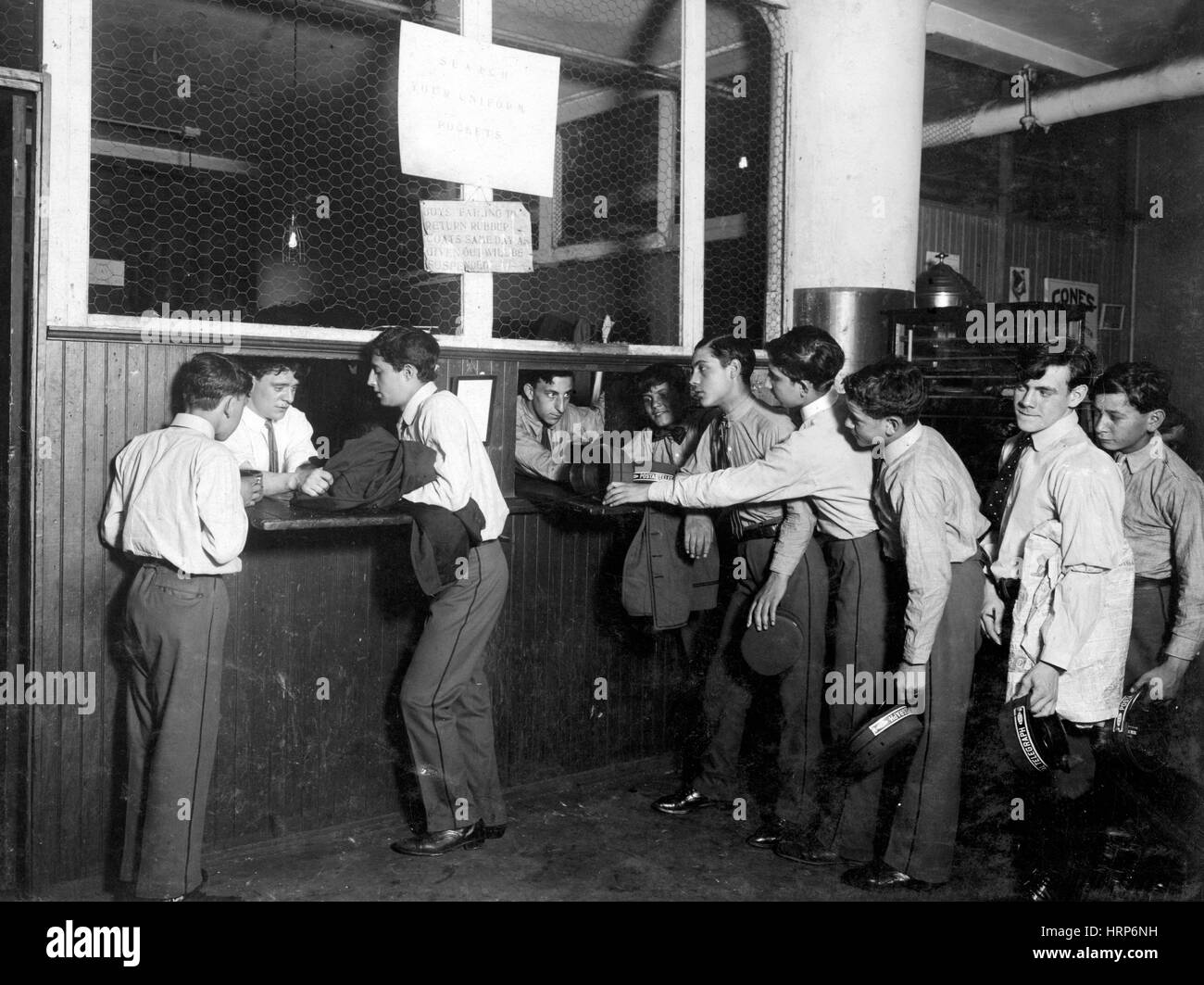 Telegram delivery boy hi-res stock photography and images - Alamy