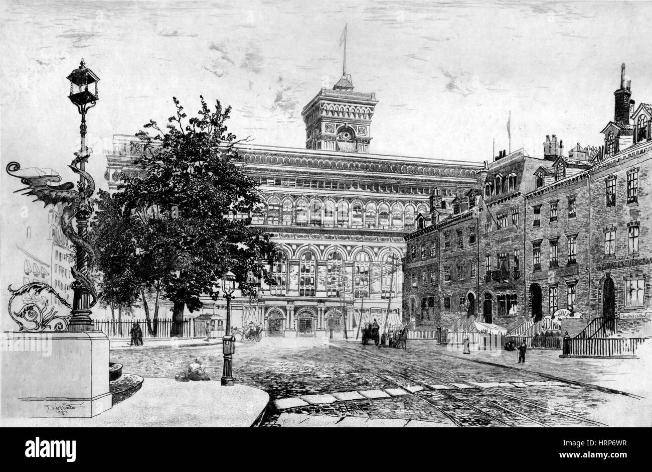 1880s building hi-res stock photography and images - Alamy