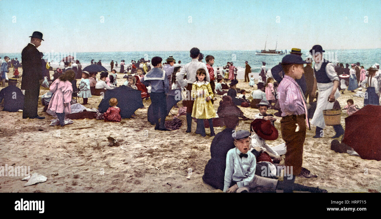 New york 1900s crowd hi-res stock photography and images - Alamy