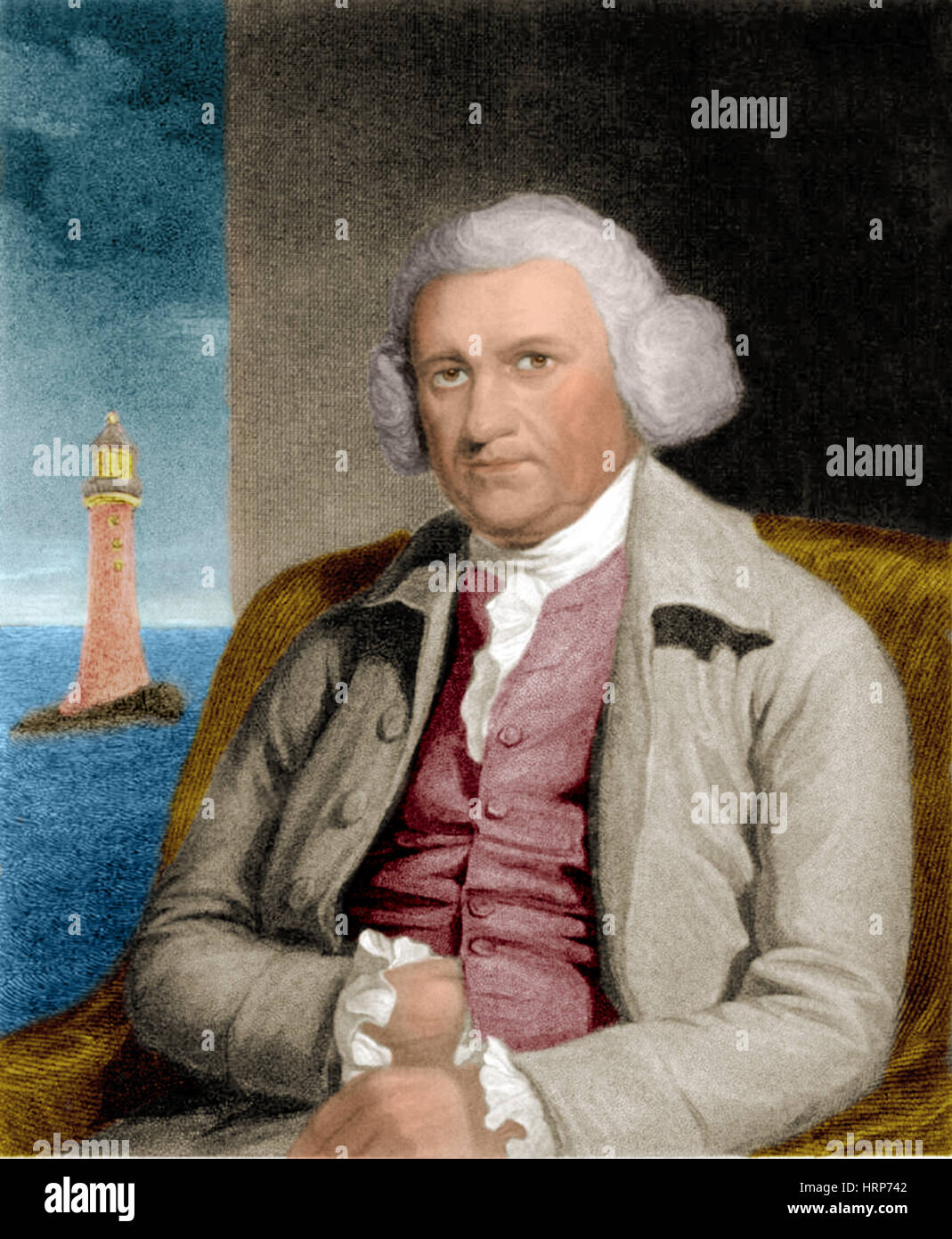 John Smeaton, English Civil Engineer Stock Photo - Alamy