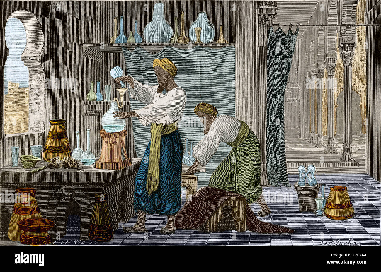Medieval islamic scholars hi-res stock photography and images - Alamy
