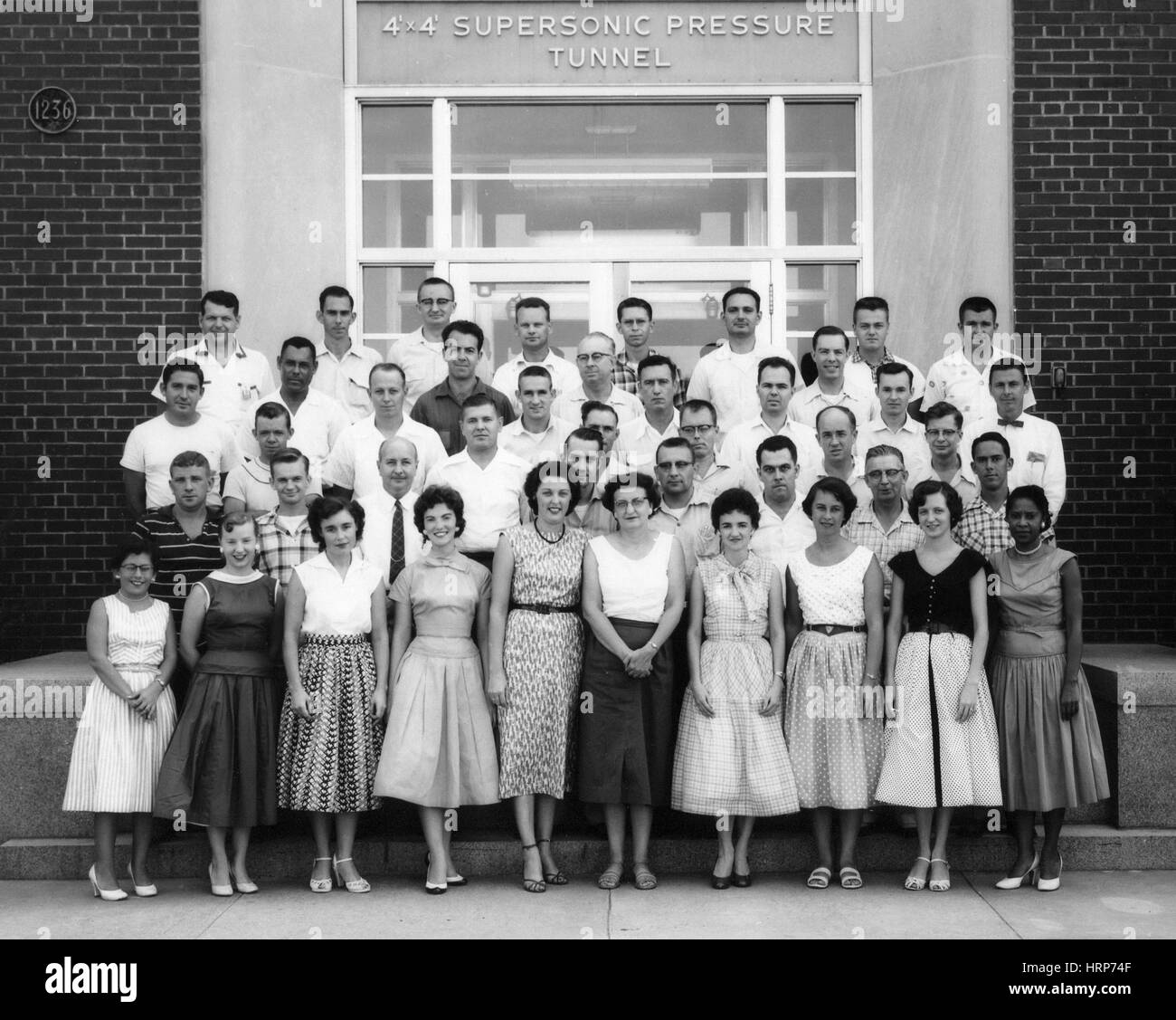 Human Computers At NACA (NASA Stock Photo - Alamy
