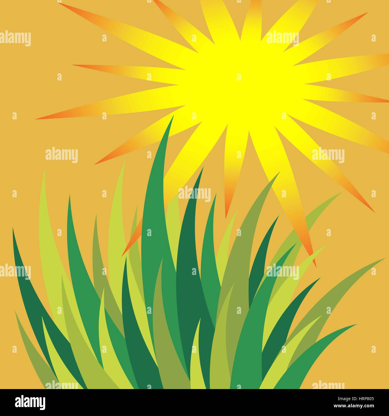 Summer sun horticulture Stock Vector Images - Alamy
