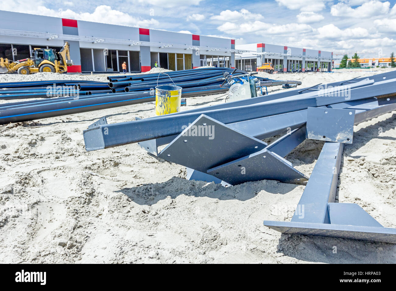 Welded steel frame construction hi-res stock photography and images - Alamy