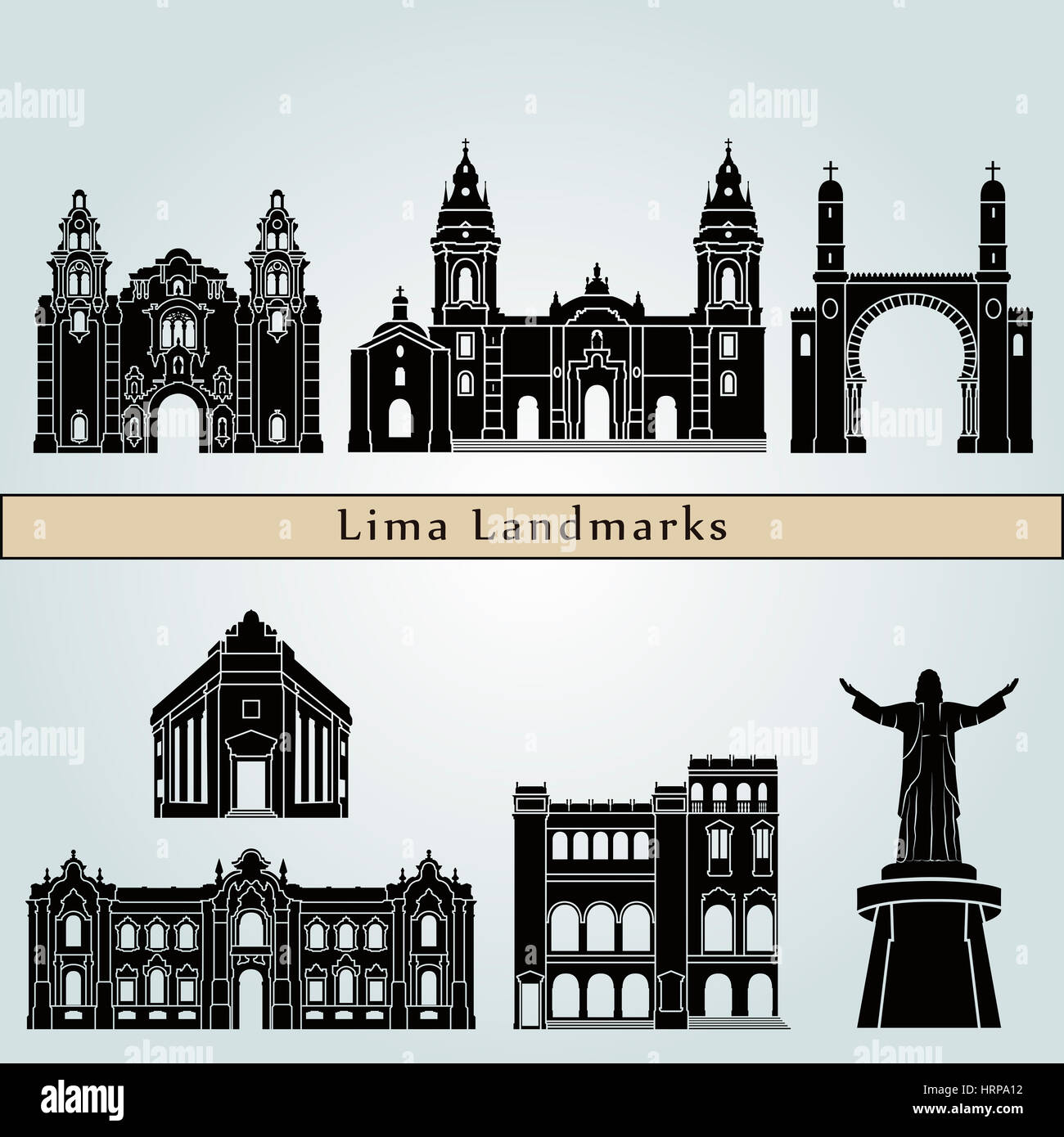 Lima landmarks hi-res stock photography and images - Alamy