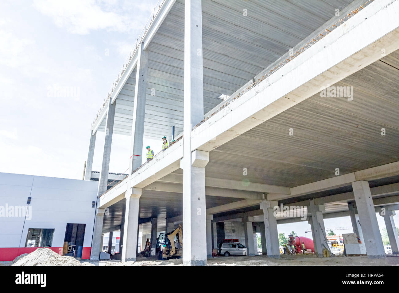 Reinforced concrete skeleton structure hi-res stock photography and ...
