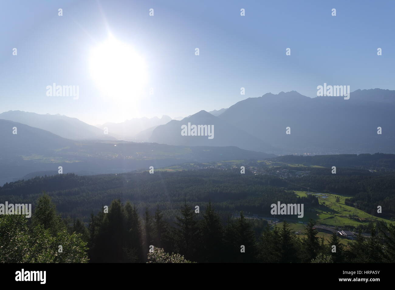 Innsbruck austria sun hi-res stock photography and images - Alamy