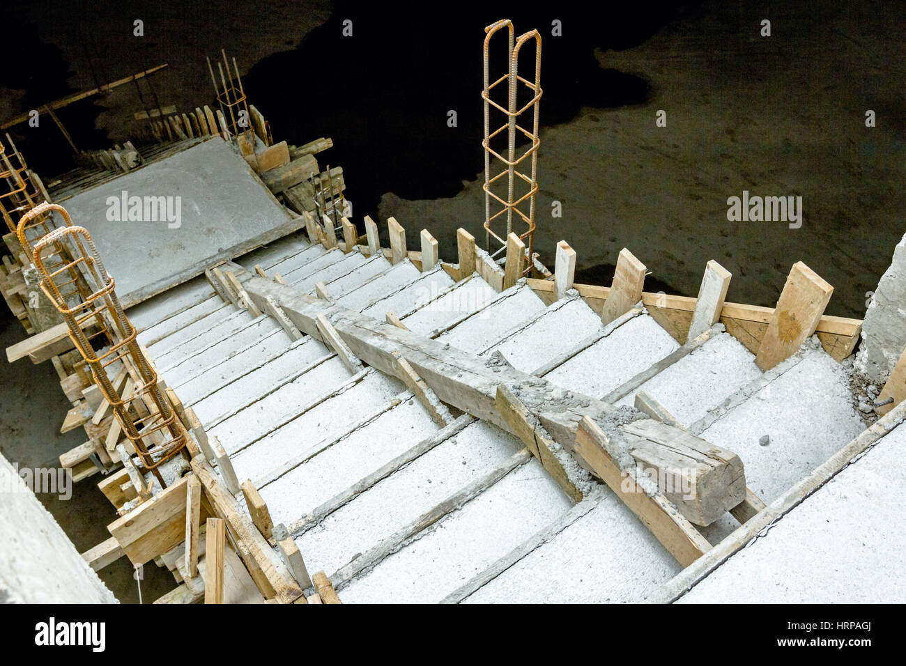 Unfinished concrete column incomplete hi-res stock photography and ...