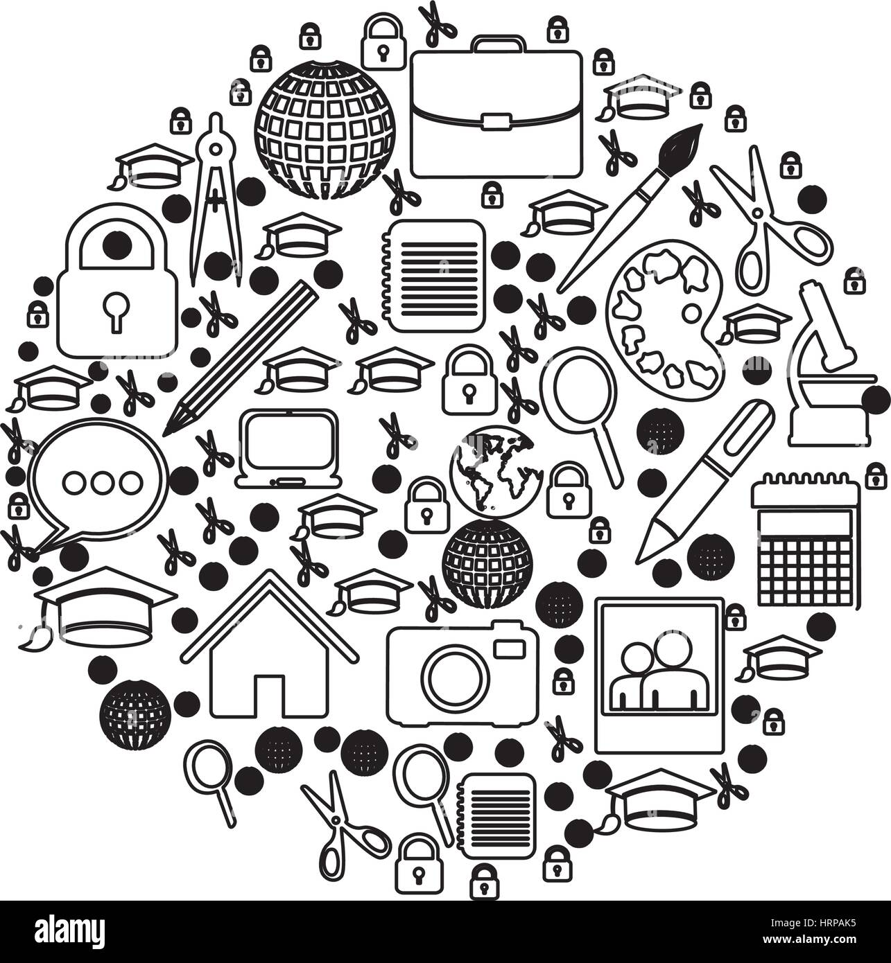 University formed Stock Vector Images - Alamy