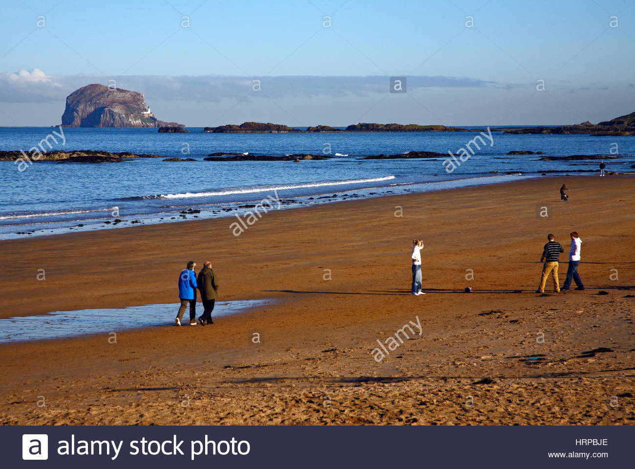 North berwick beach hi-res stock photography and images - Alamy