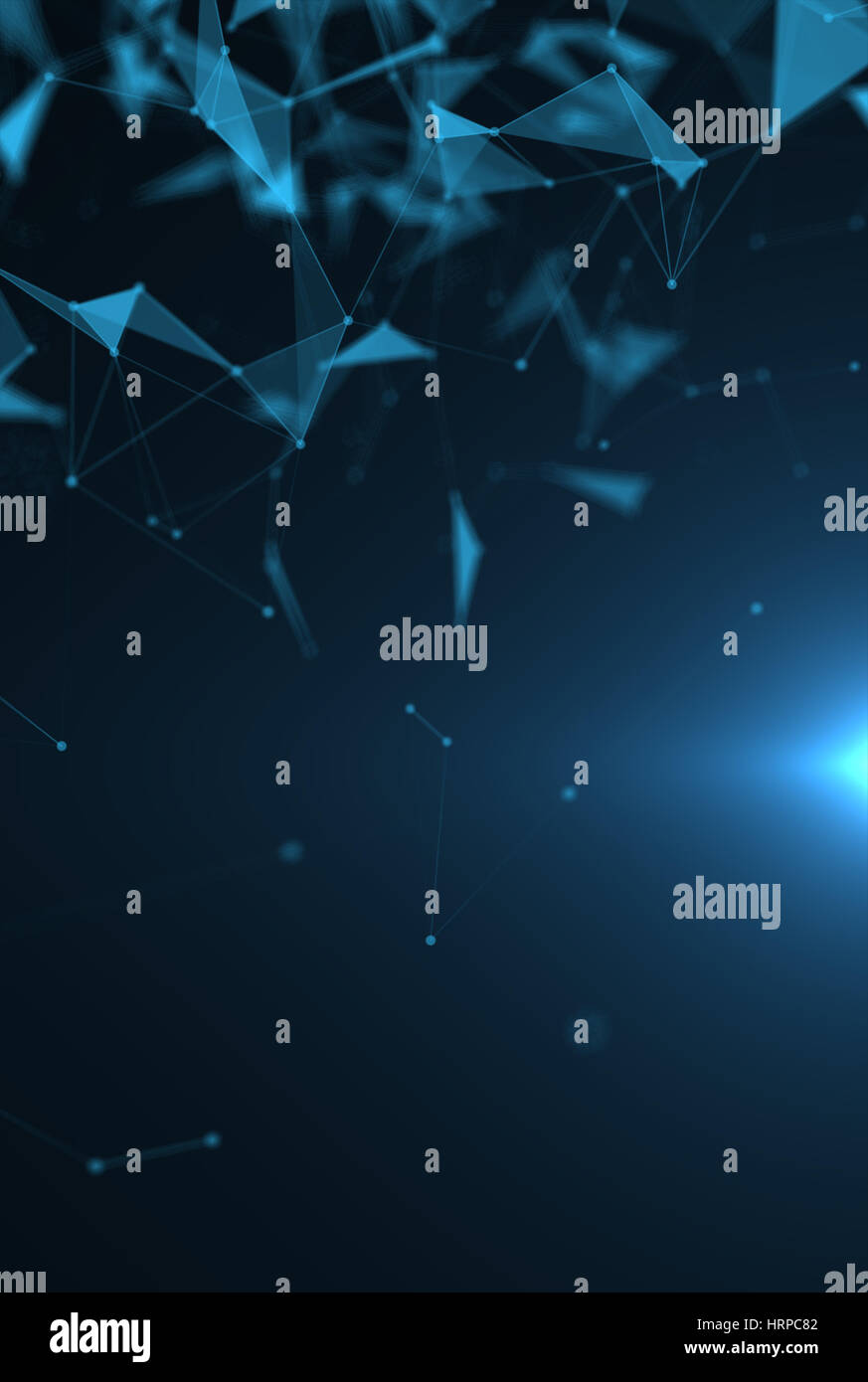 digital vertical blue technology background Stock Photo - Alamy