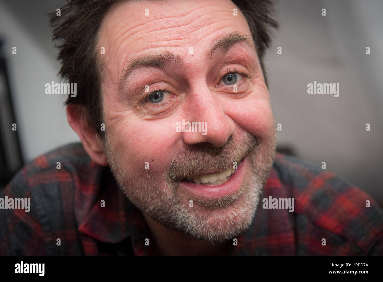 Comedian and writer Sean Hughes at The Red Imp Comedy Club @ The Rose ...