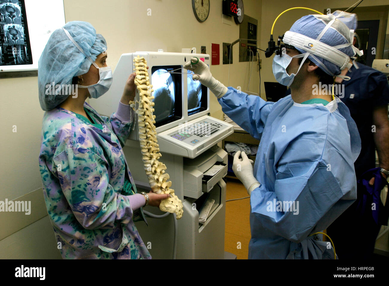 Spinal surgery operating room hi-res stock photography and images - Alamy