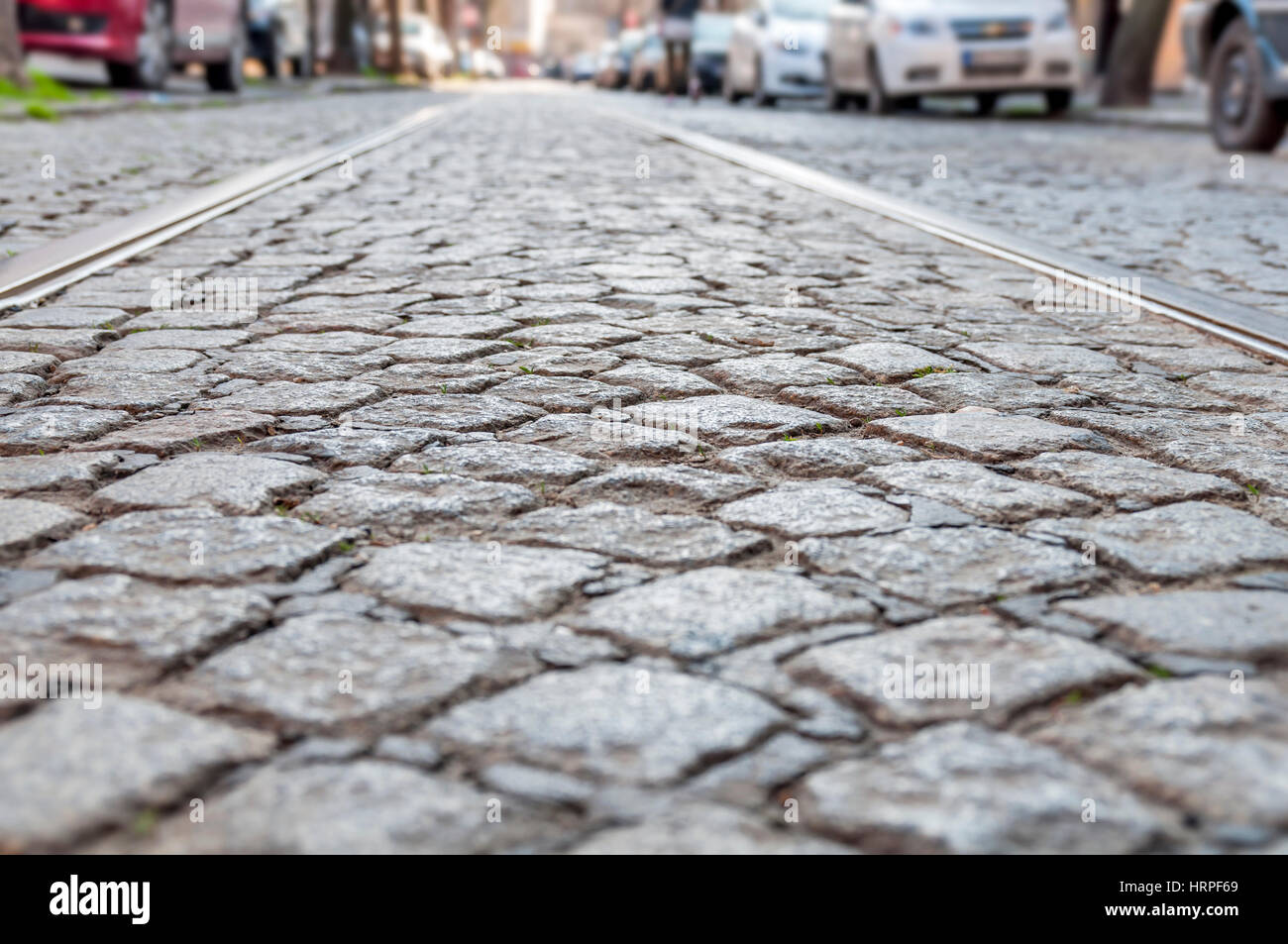 Stone pavement and railroad hi-res stock photography and images - Alamy