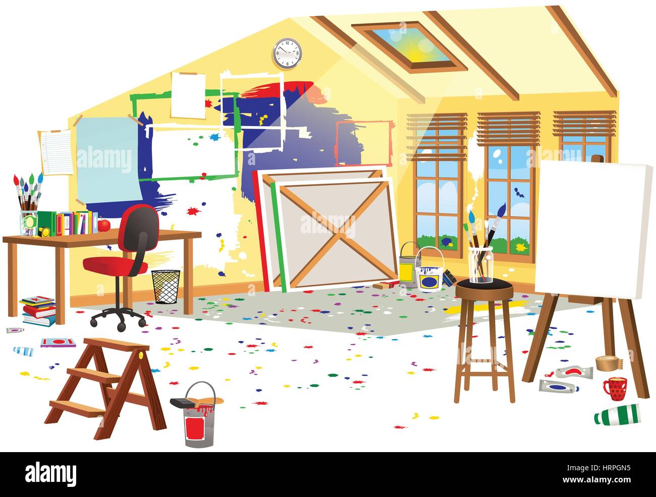 Attic Art High Resolution Stock Photography and Images - Alamy