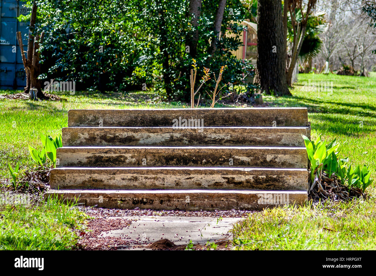 Stairs leading to nowhere Stock Photo - Alamy