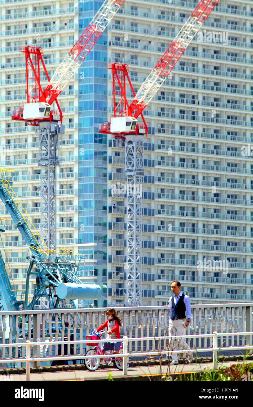 Construction site koto tokyo japan hi-res stock photography and images ...