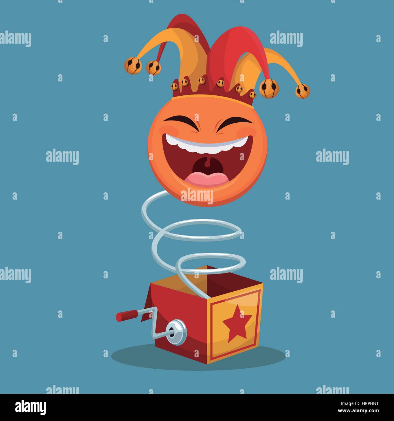 Emoticon joker hi-res stock photography and images - Alamy