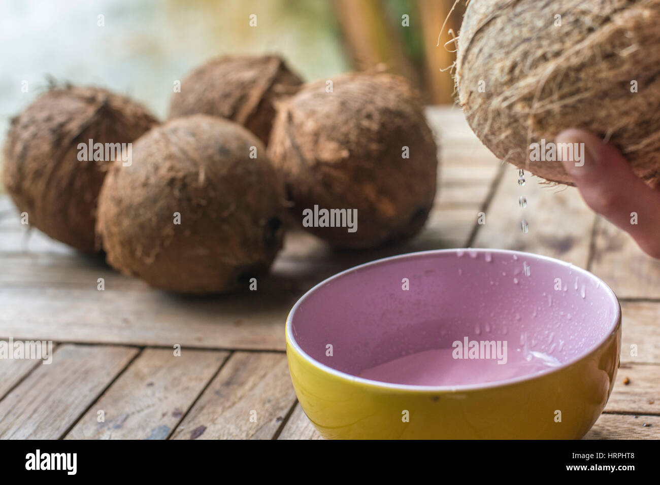 Coconut drop hi-res stock photography and images - Alamy