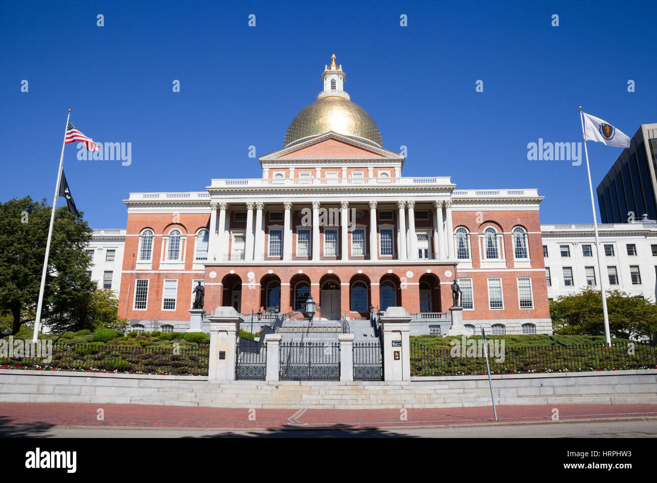 Massachusetts capitol building hi-res stock photography and images - Alamy