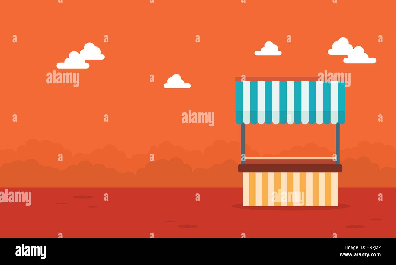 Stall on Stock Vector Images - Alamy