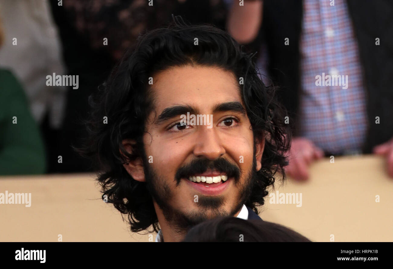 23rd Annual Screen Actors Guild Awards Featuring: Dev Patel Where: Los ...