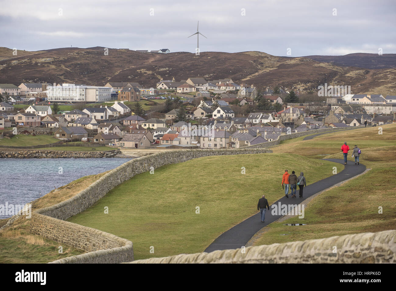 Images of Lerwick, Scotland. Lerwick is the main port of the Shetland ...
