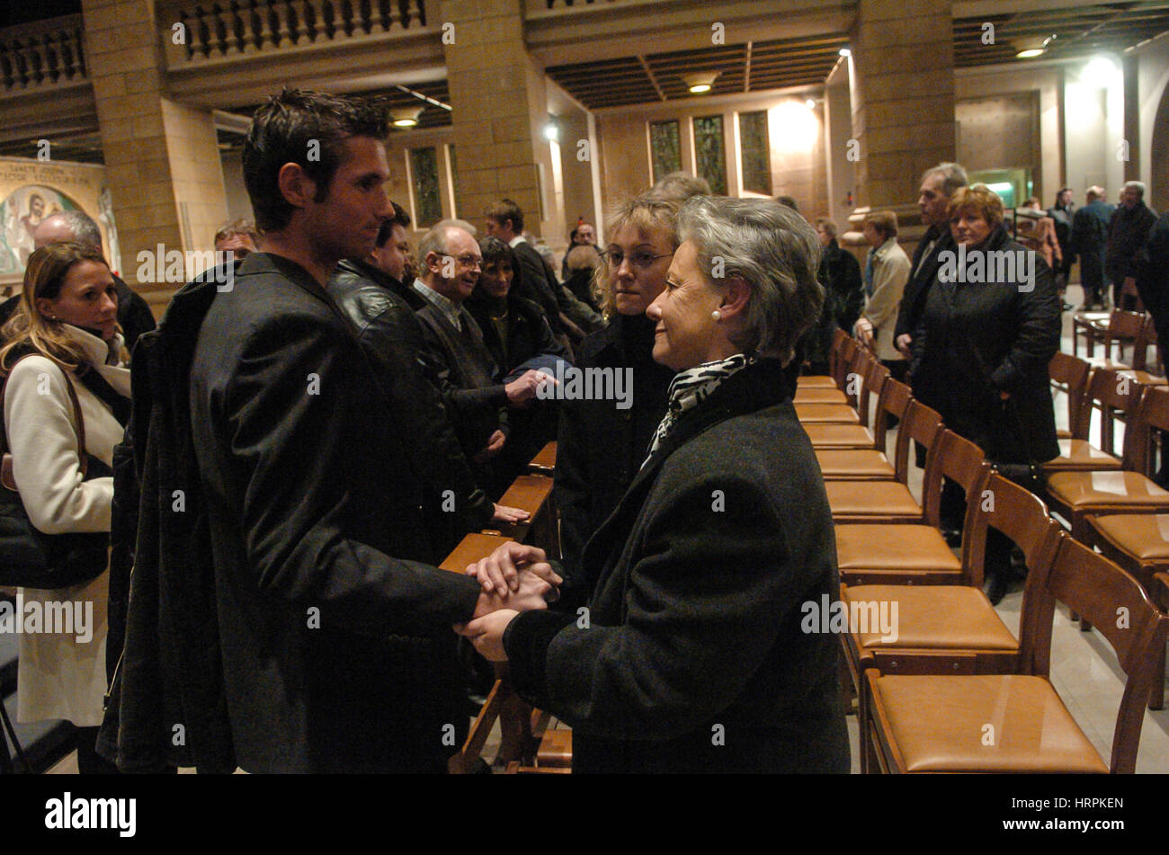 Luxembourg 10th December 2005. Funeral of Charly Gaul l'Ange de ...