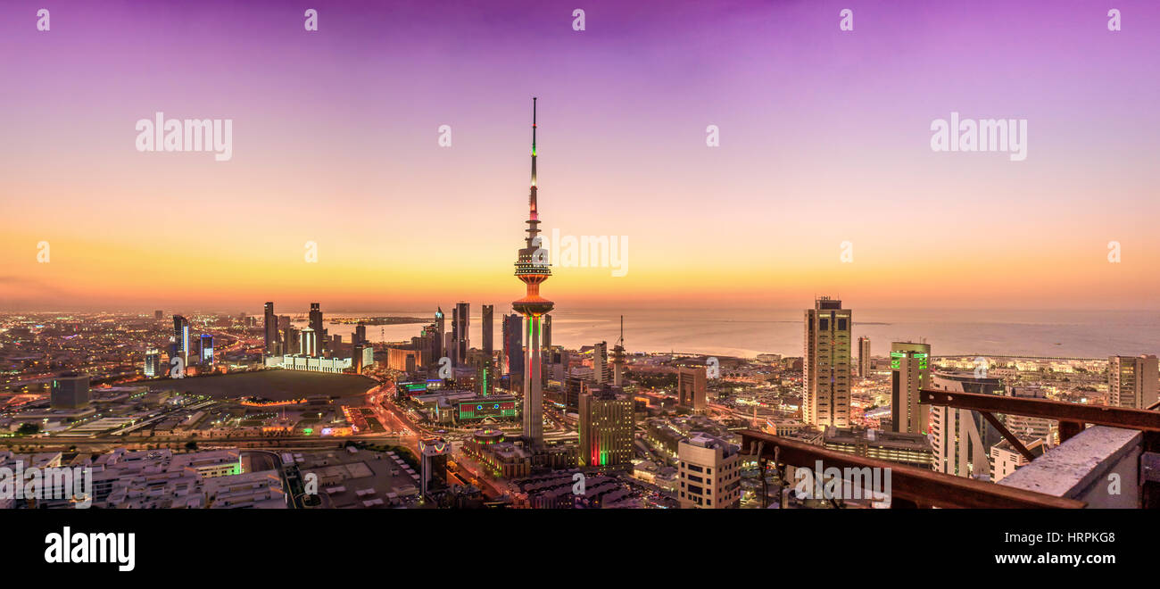 Kuwait Liberation tower Stock Photo - Alamy