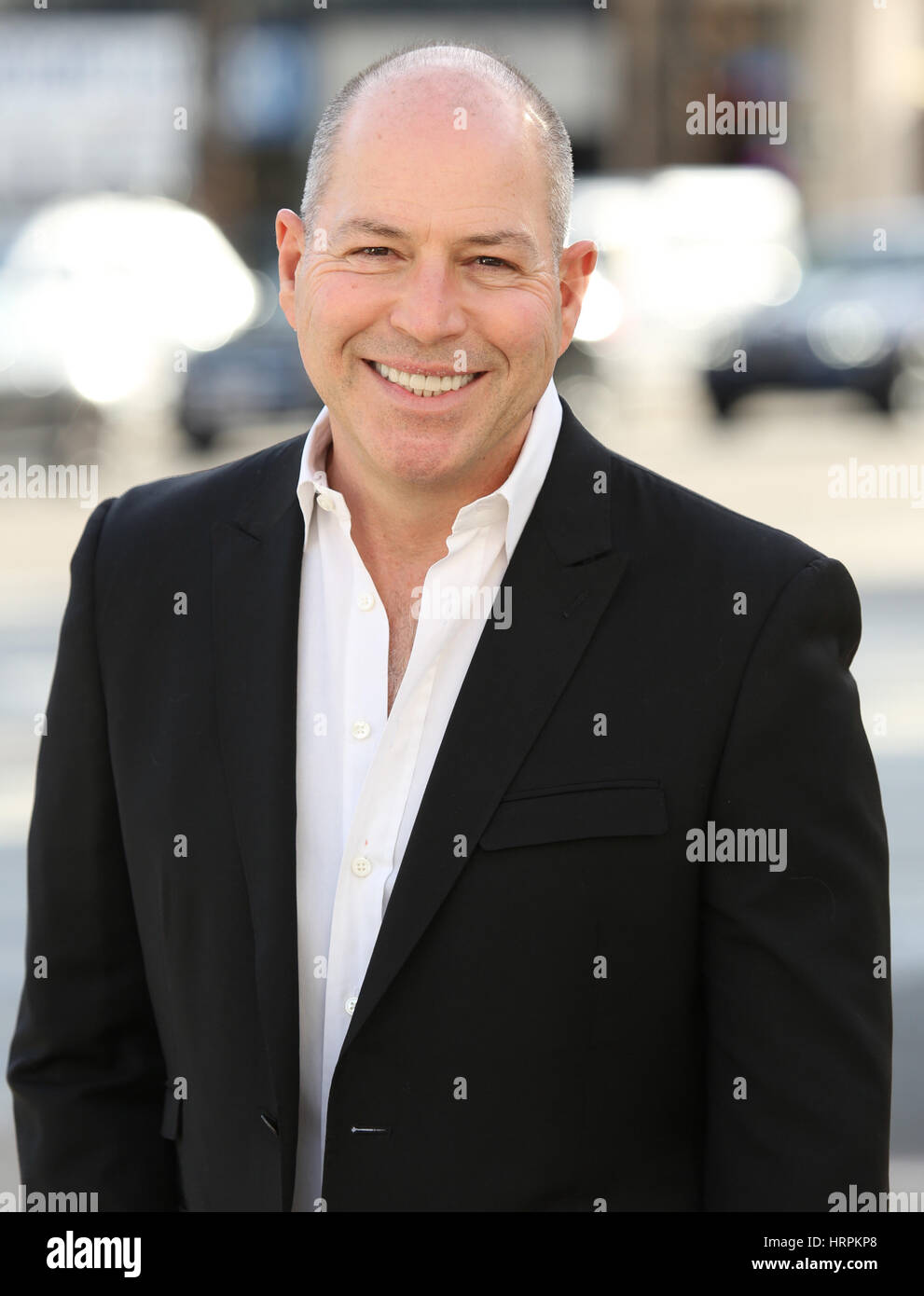 David J. Lipman poses during a photoshoot in Santa Monica, California ...