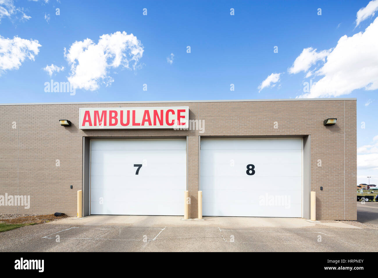 Ambulance parking area hi-res stock photography and images - Alamy